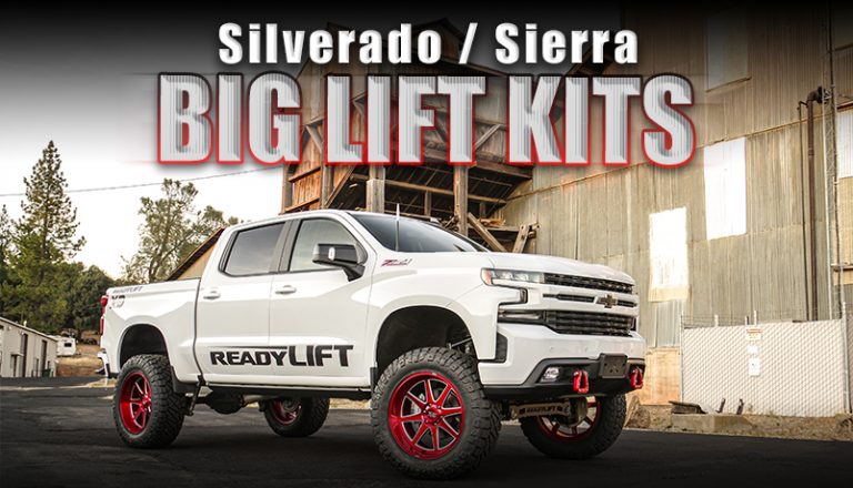 2019-2020 ﻿GM Silverado/Sierra 1500 Complete Big Lift Kits – ReadyLIFT