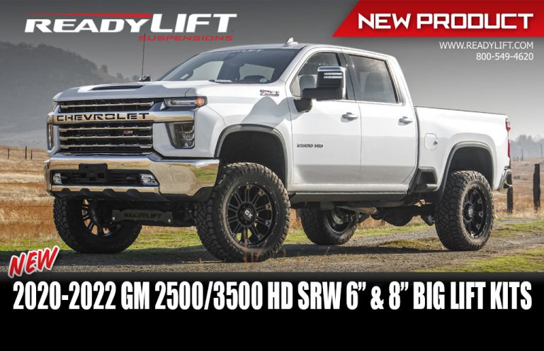ReadyLIFT Introduces All-New 2020-2022 GM HD 6″ & 8″ Big Lift Kits ...