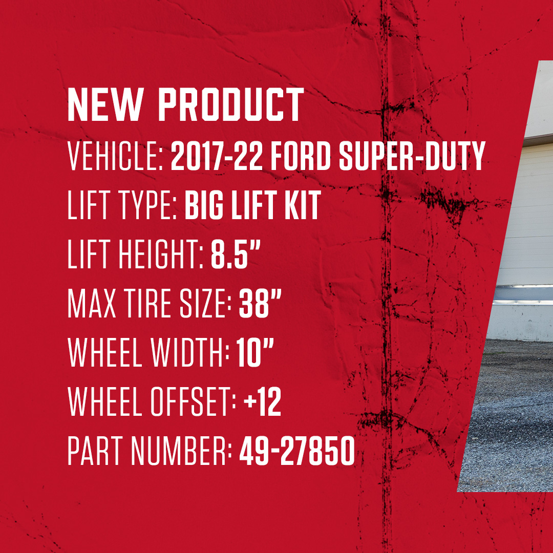2017-2022 Ford Super Duty F250/F350 Diesel 4WD 8.5″ Coil Spring Lift ...