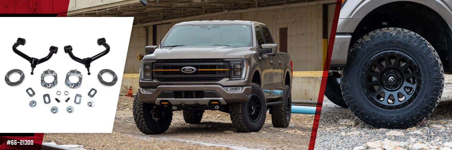 ReadyLIFT Now Shipping All-New 3″ Lift Kit for 2021-2023 Ford F-150 Tremor Trucks – ReadyLIFT