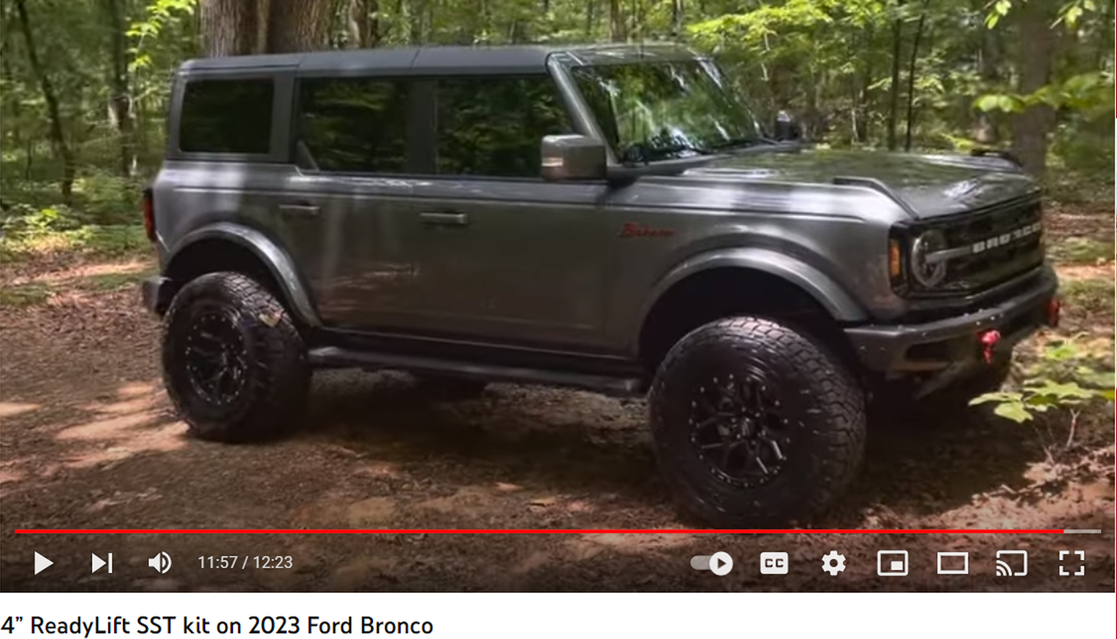 Broncosaurus Tales Added a 4″ ReadyLIFT SST Kit 2023 Ford Bronco ...