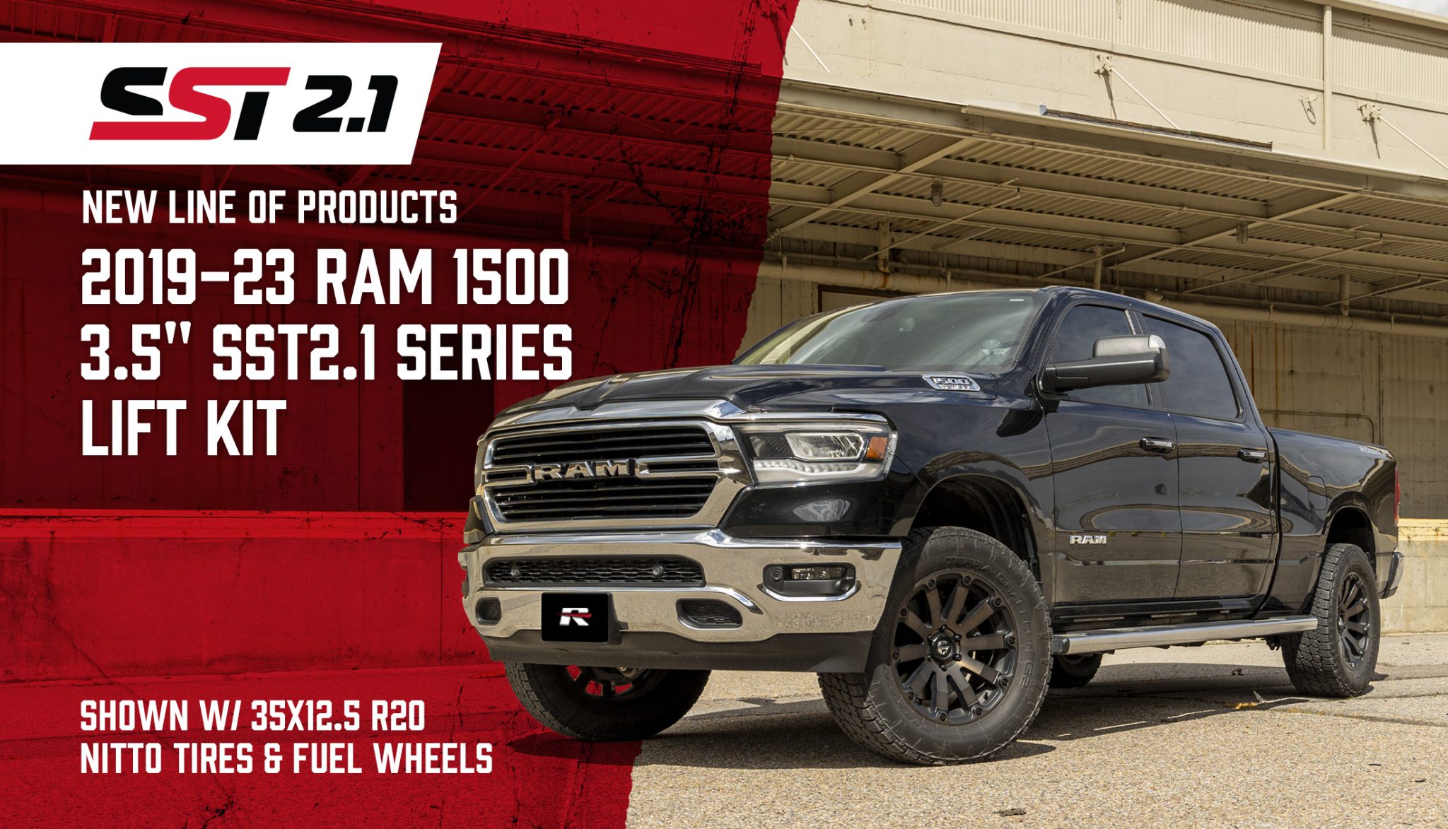 Readylift Now Offers All New 2019 2023 Ram 1500 3 5” Sst 2 1 Series