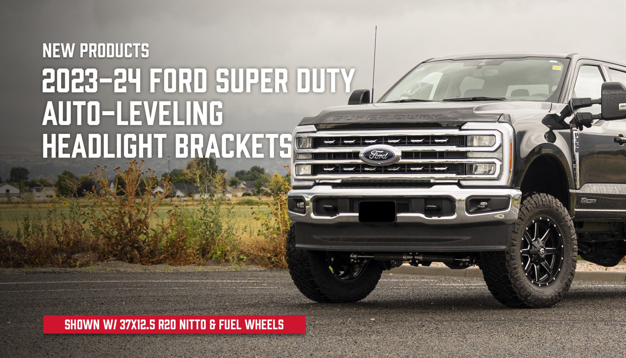 2023+ FORD SUPER DUTY AUTO-LEVELING HEADLIGHT BRACKETS – ReadyLIFT