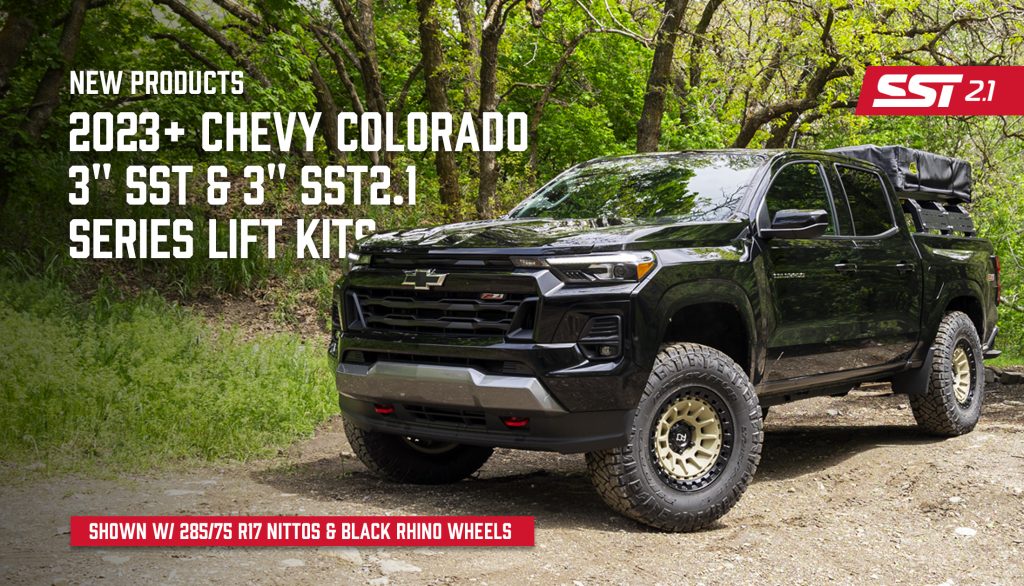 ReadyLIFT Introduces All-New 2023-Up Chevy Colorado 3” SST and 3” SST2 ...