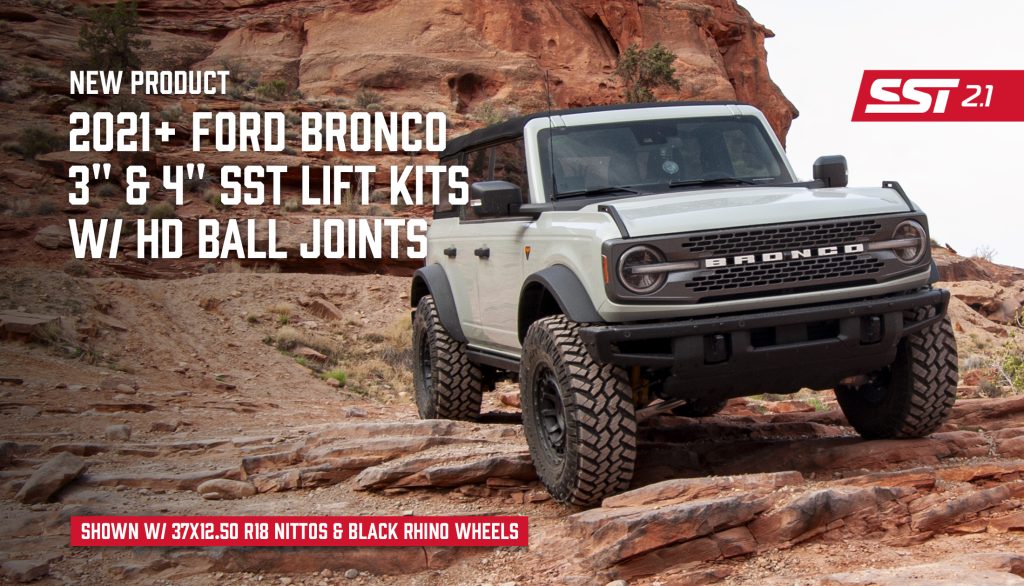 Elevate Your 2021+ Ford Bronco with ReadyLIFT’s New 3” & 4” SST Lift ...